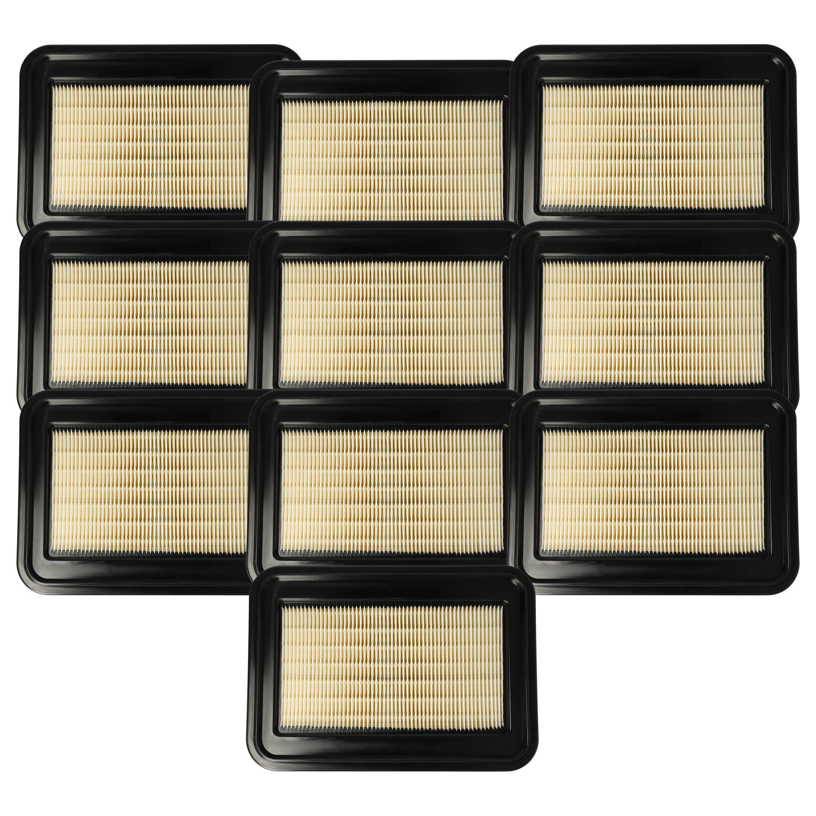 Vhbw 10x filtre plissé plat remplacement pour Flex 445.118 pour ...