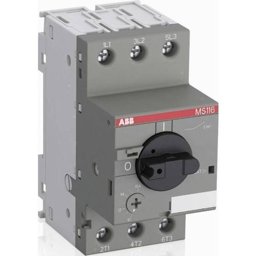 Disjoncteur de protection moteur réglable ABB MS 116-6,3 1SAM 250 000 ...