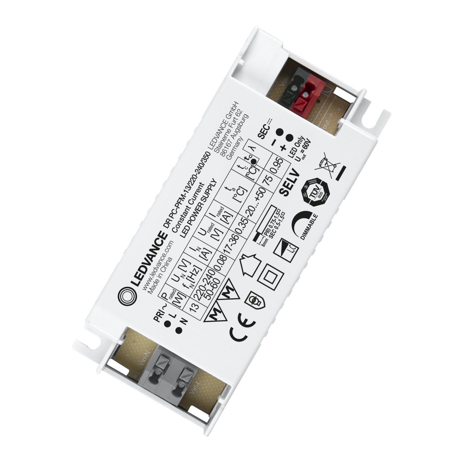 Ledvance Driver LED Performance 13W 350 PC | Convertisseur Electronique ...