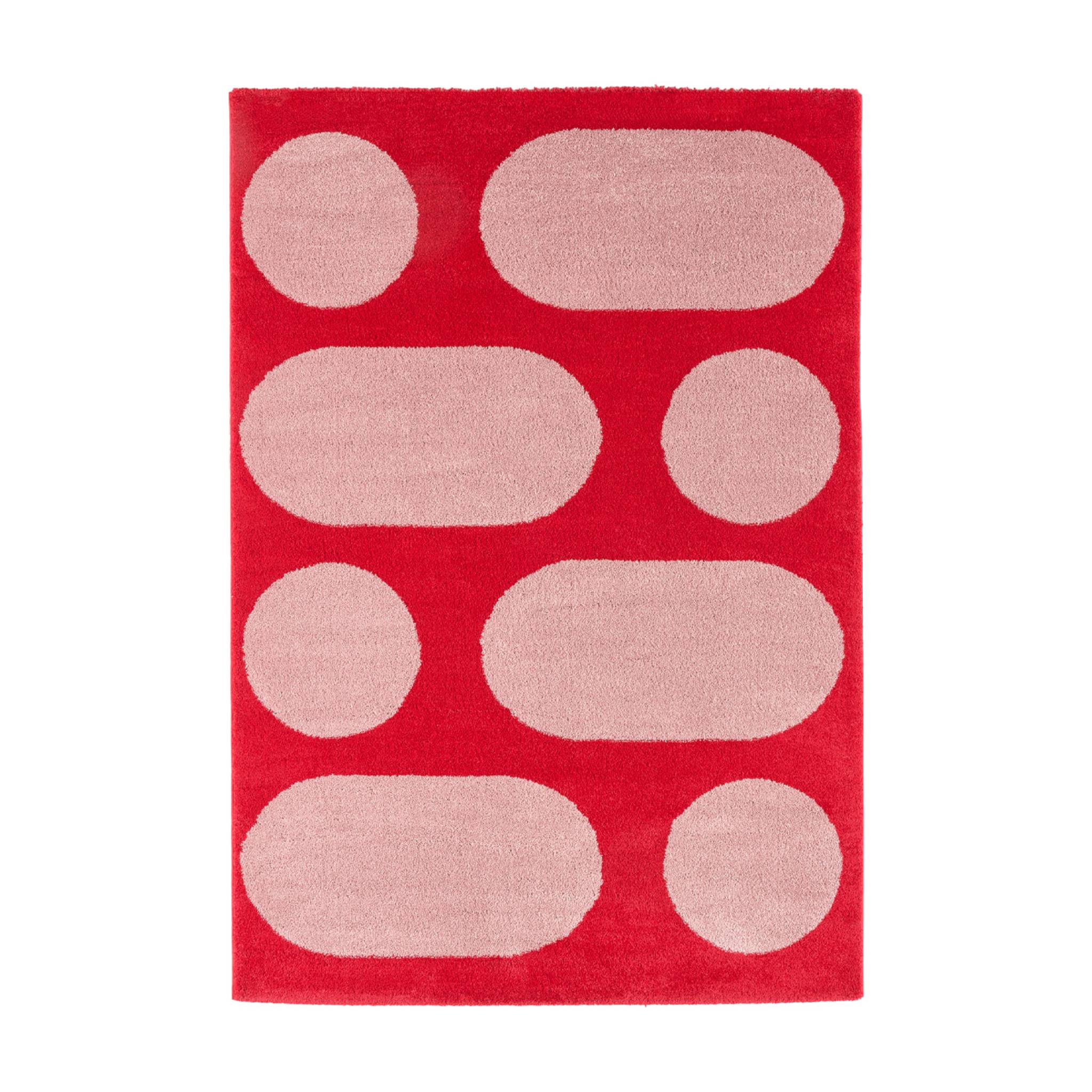 Tapis intérieur JOYCE rouge. motif moderne. 200 x 280 cm JOYCE | Leroy ...