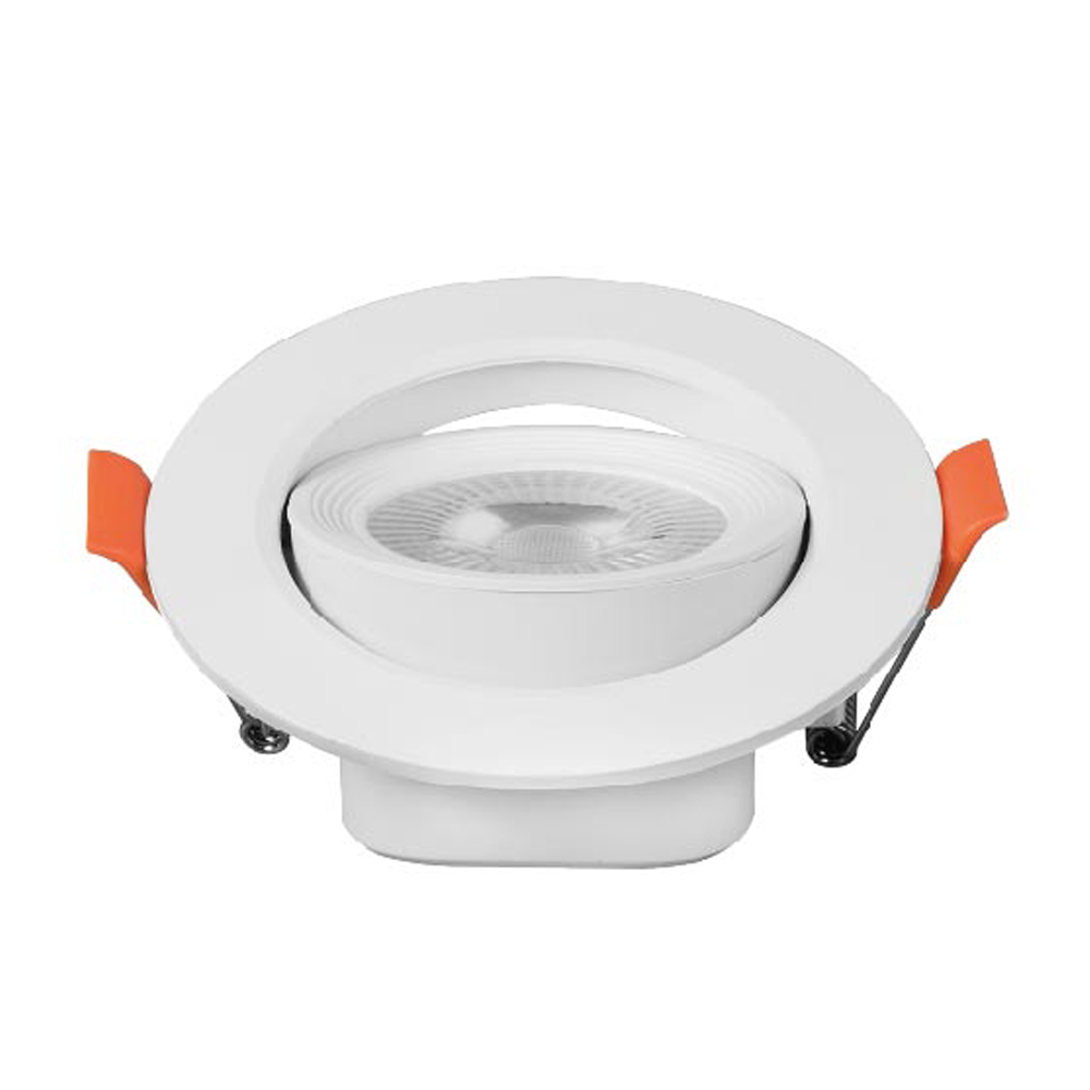Spot LED encastrable orientable, 7W 4000K Blanc neutre transformateur intégré pour plafond ...