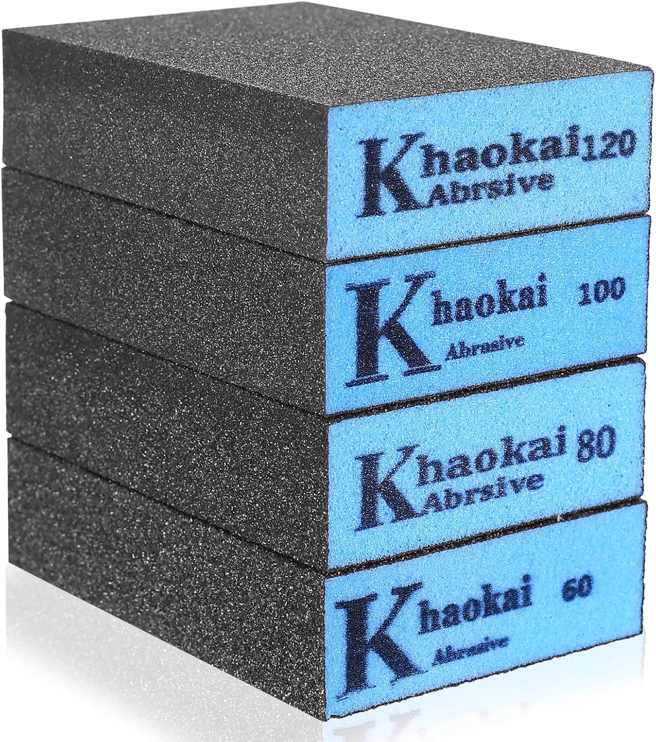 Lot de 4 blocs de ponçage à la main, blocs d'éponges de ponçage, blocs ...
