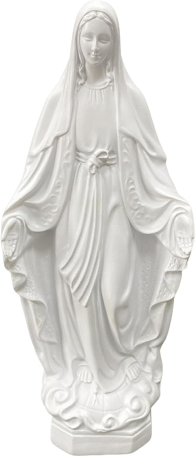 Vierge Statue, Catholic Mary Figure, Praying Mother Statue, Resin ...