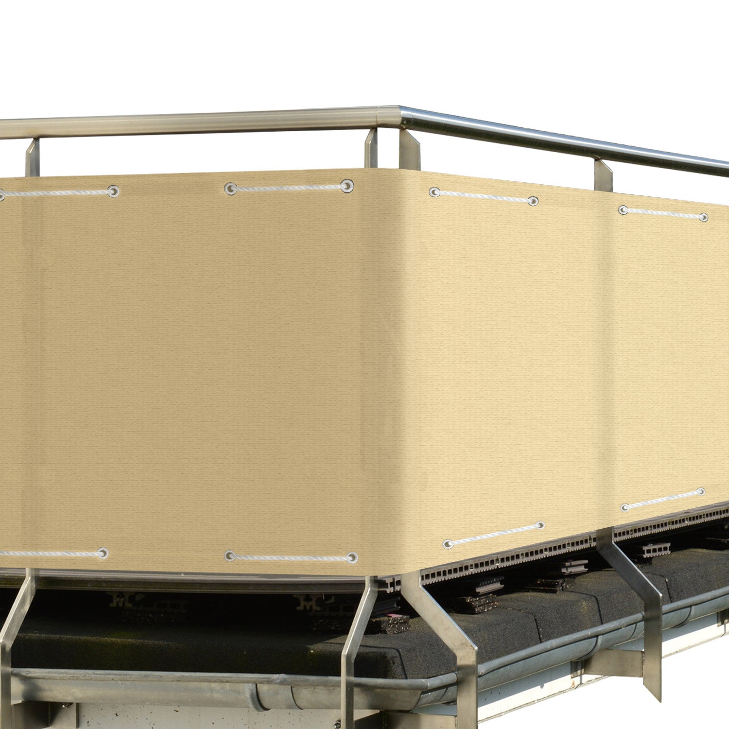 Sol Royal Brise vue pour balcon SolVision HB2 HDPE 500x90cm | Leroy Merlin