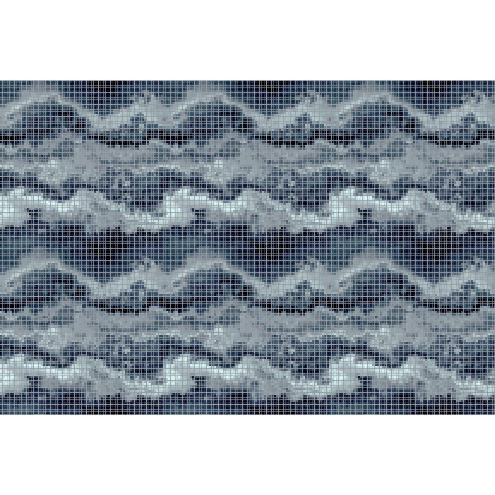 Papier peint panoramique abstrait à motifs mosaïque Tapisserie ...