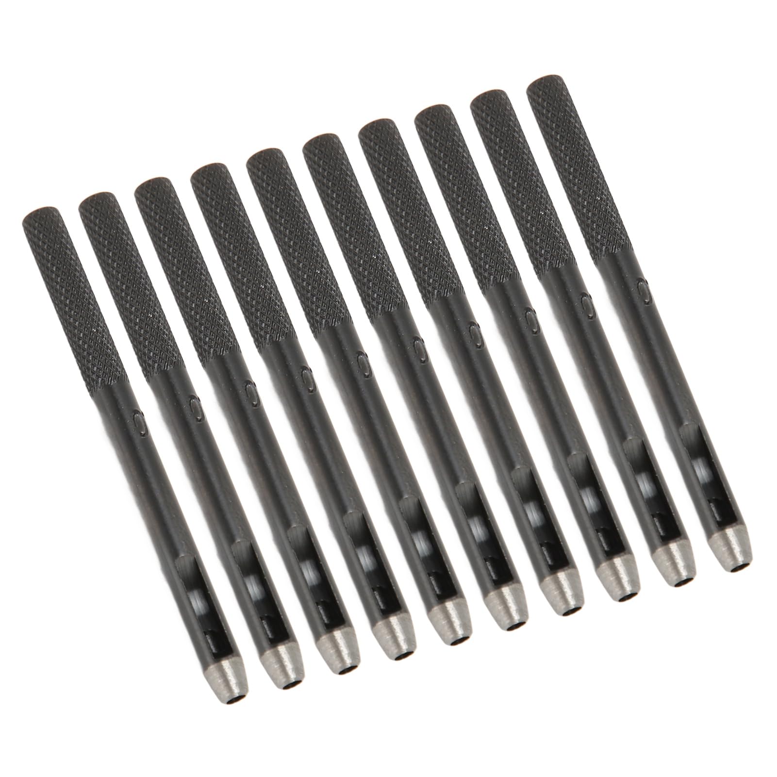 Lot de 10 poinçons creux en acier au carbone pour cuir, ensemble de ...