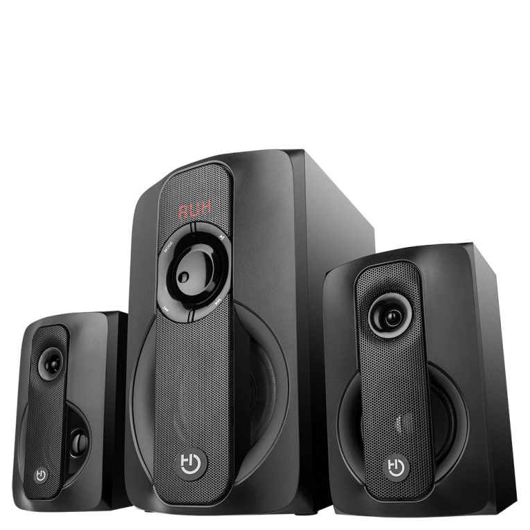 Altavoces con Bluetooth Hiditec H400 Dark Edition/ 80W/ 2.1 | Leroy Merlin