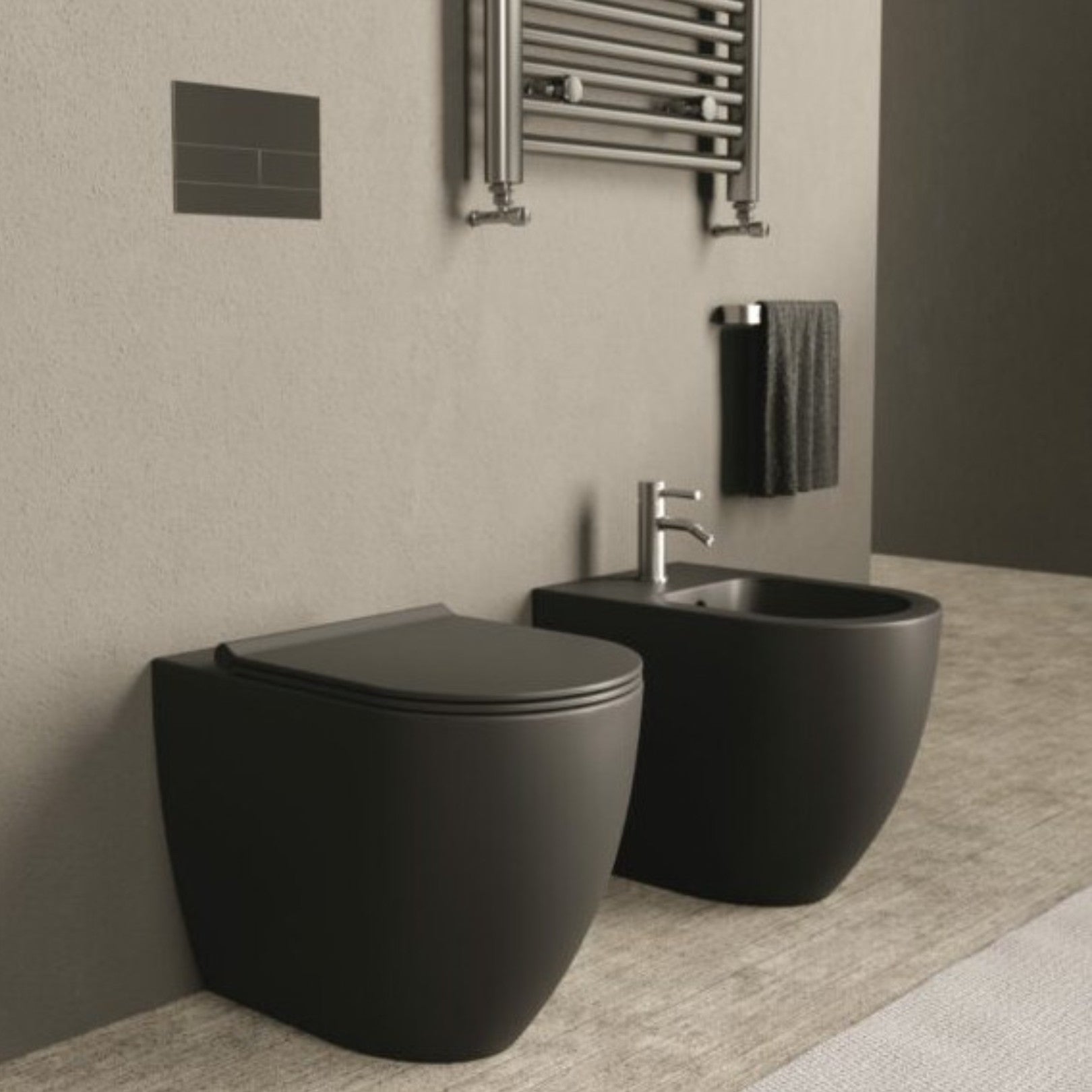 Wc monobloc FORM Traslato Rose brillant, sans abattant | Leroy Merlin