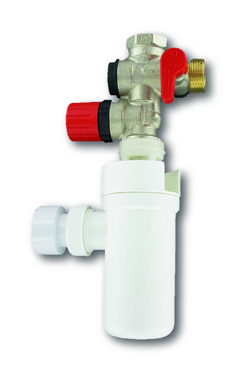COMAP Kit groupe de sécurité laiton droit pour chauffe-eau, cumulus ...
