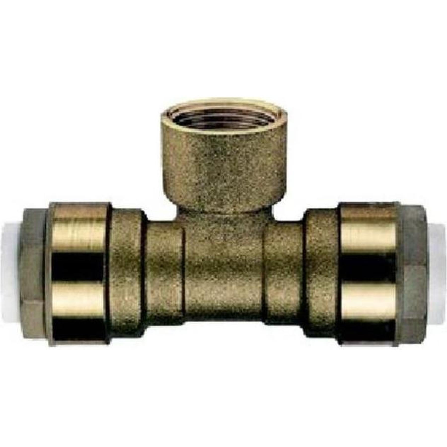 Tee rapido senza saldatura fastofit femmina da 1" per tubo rame ø 28 ...