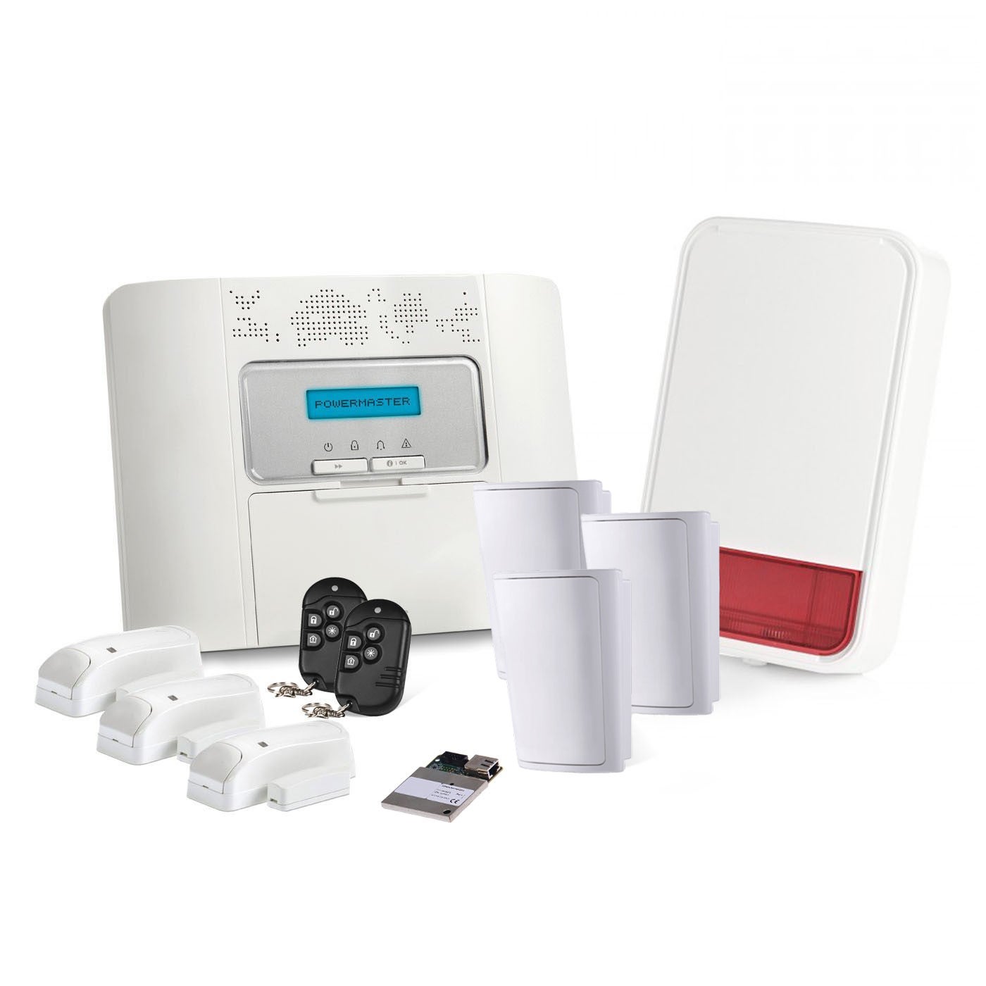 POWERMASTER KIT5 IP - Alarme maison sans fil IP PowerMaster 30 - Kit 5 | Leroy Merlin