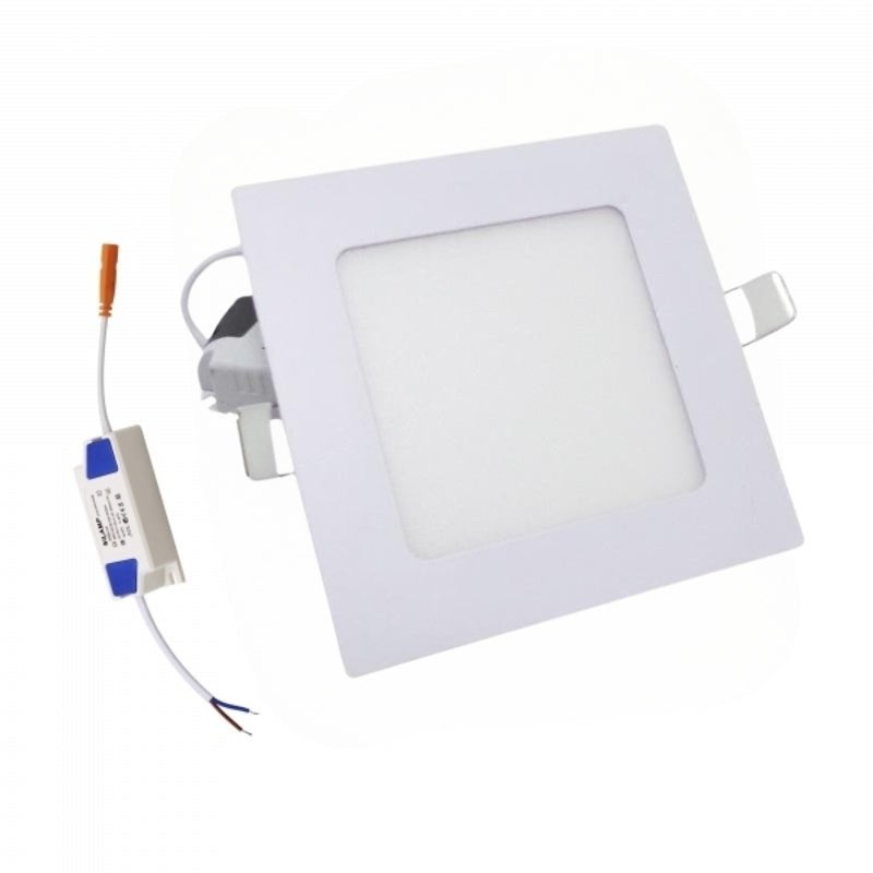Spot LED Encastrable Carré BLANC 6W CCT - 3000K/4000K/6500K - SILAMP ...
