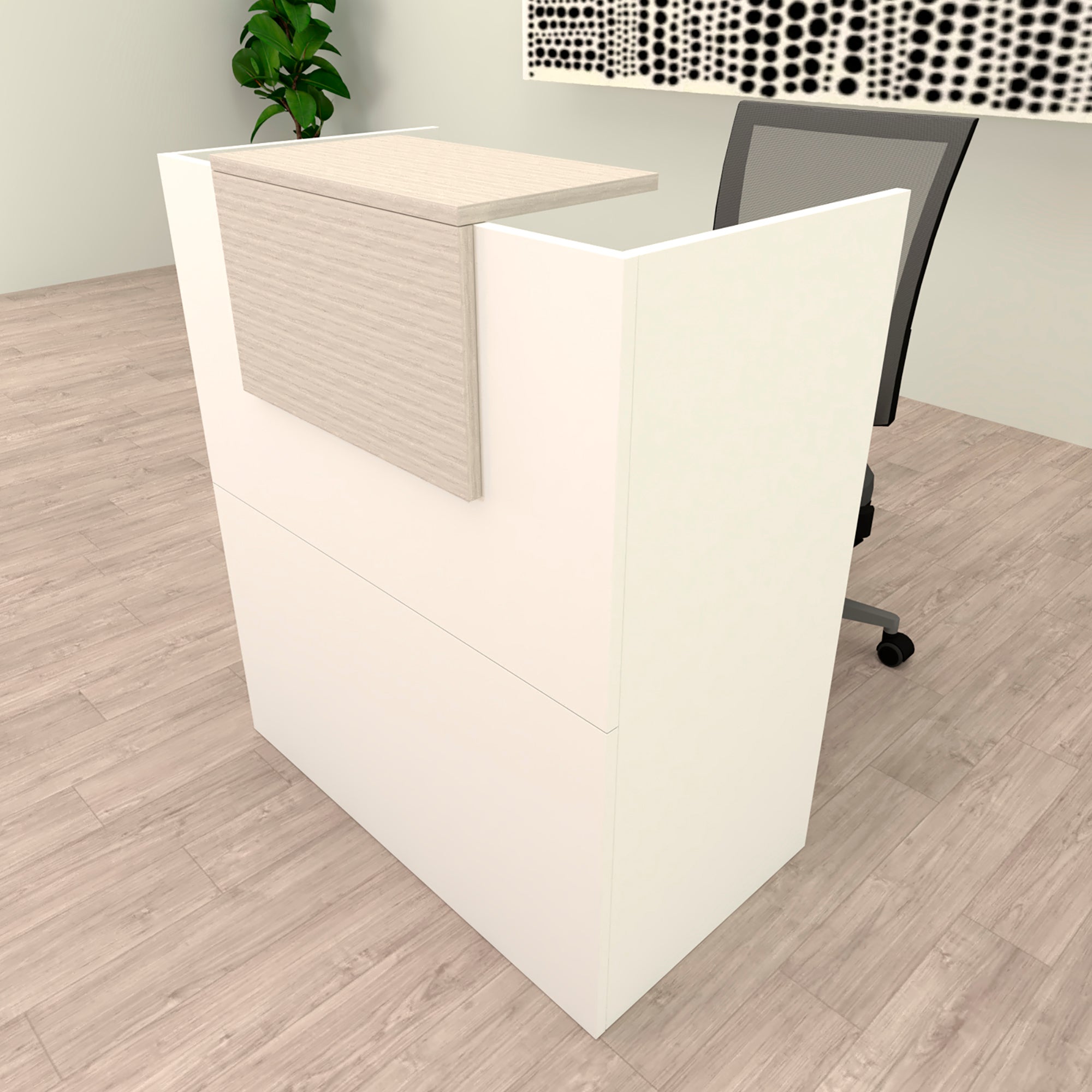 Henor Comptoir Oja. 100x50x107 cm Bois Avec table intérieure. Idéal ...