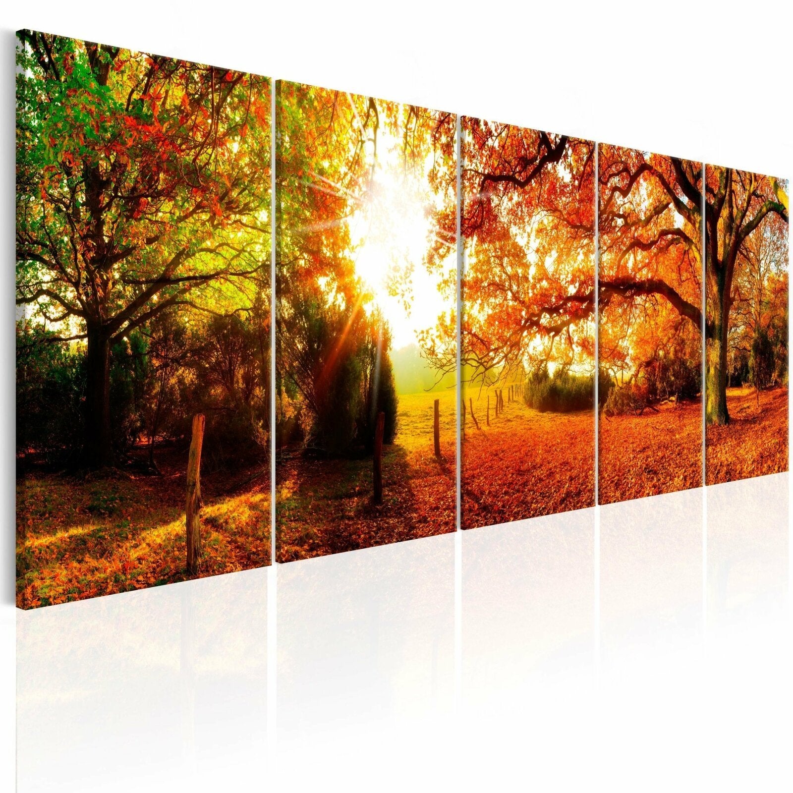 Tableau automne enchanteur - 200 x 80 cm | Leroy Merlin