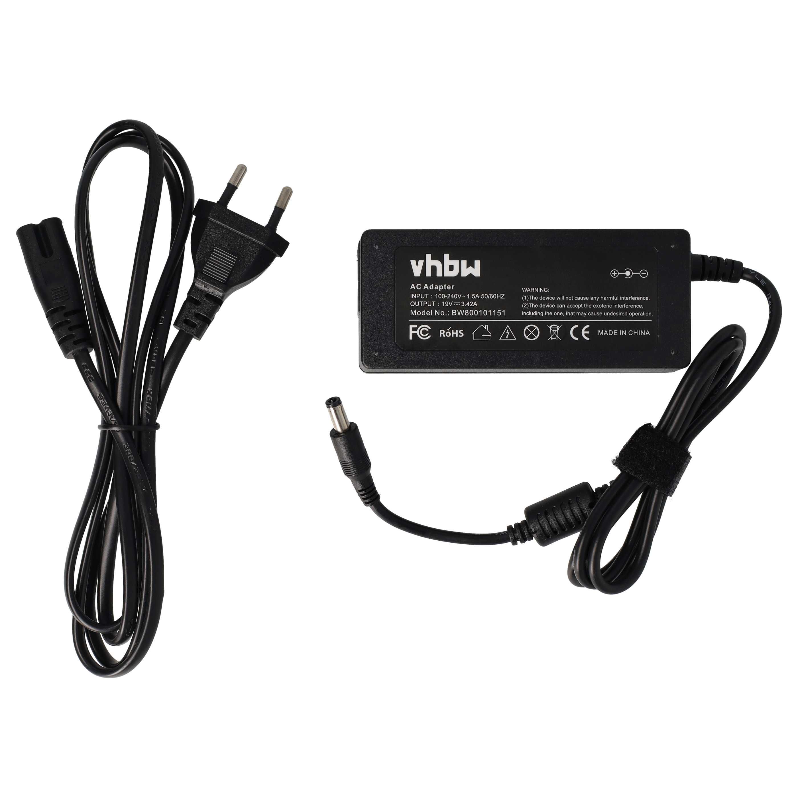 Vhbw 1x alimentatore sostituisce Asus PA-1900-36, ADP-65DB, ADP-65JH BB ... Vhbw 1x alimentatore sostituisce Asus PA-1900-36, ADP-65DB, ADP-65JH BB ...