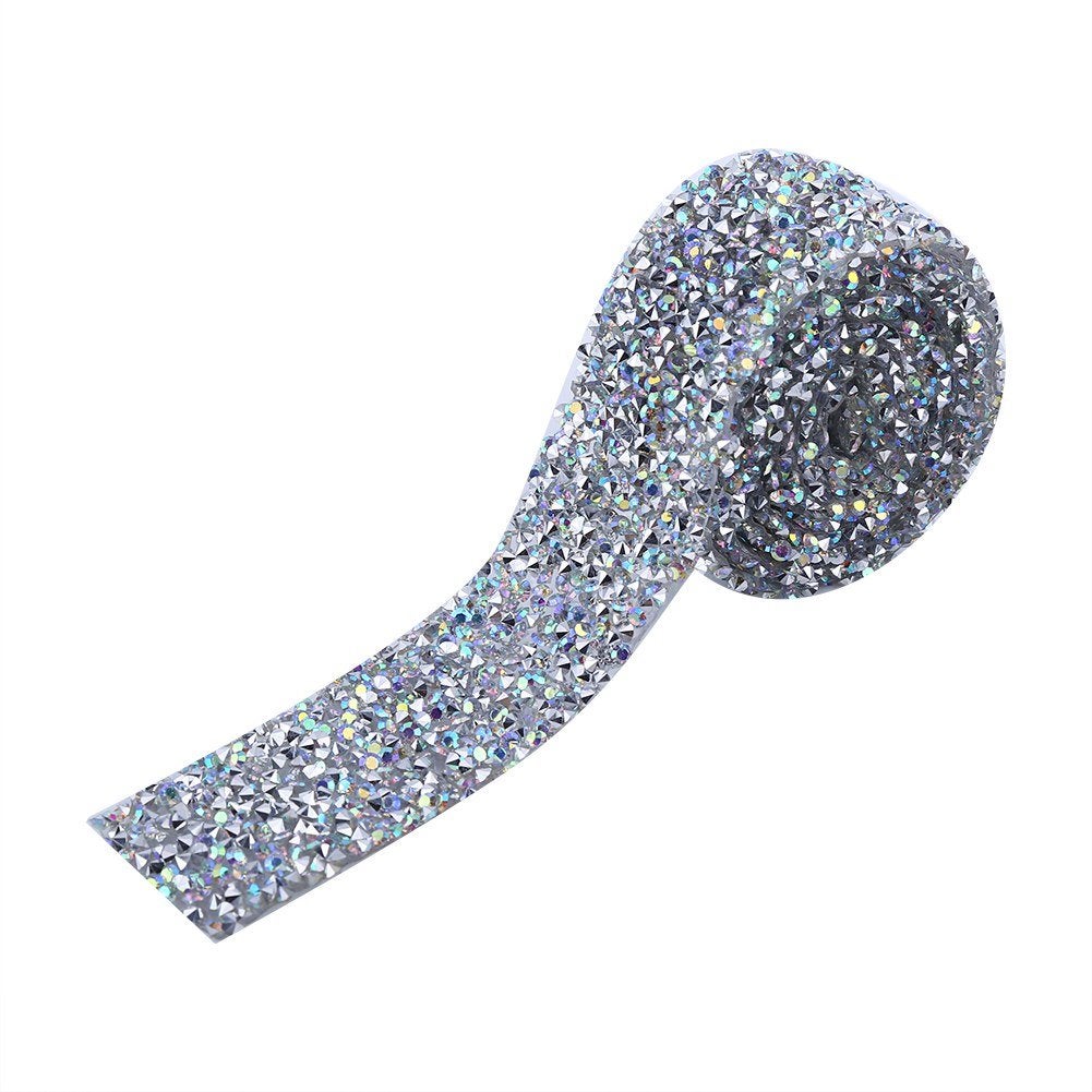 Bande décorative en strass cristal scintillante de 1 yard et 3 cm de ...