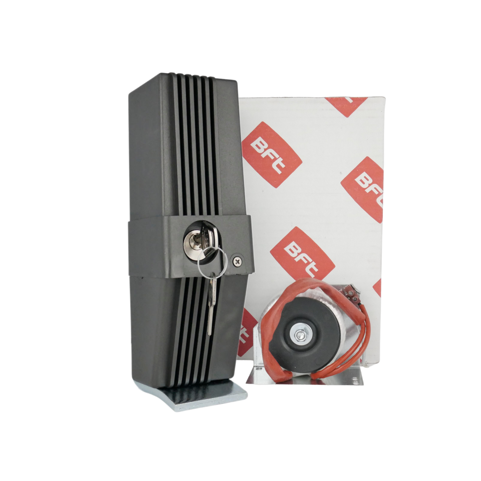 BFT ELETTROSERRATURA VERTICALE 24V A PALETTO AUTOMAZIONE CANCELLO MOD ...
