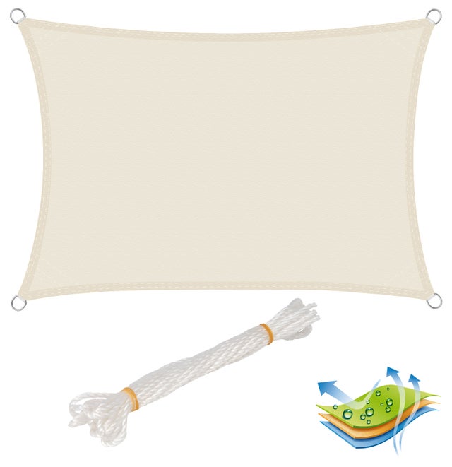 Voile d'ombrage rectangulaire | Leroy Merlin