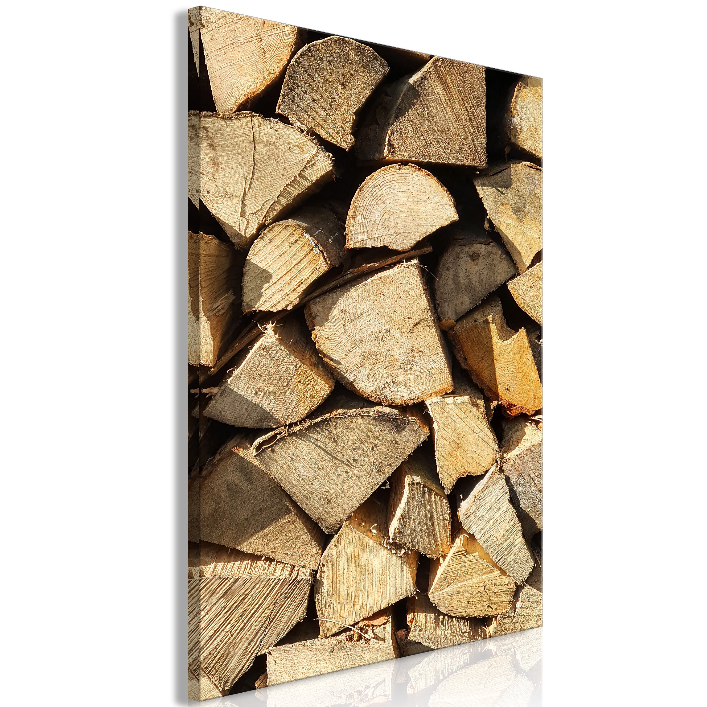 Tableau - Beauty of Wood (1 Part) Vertical [40x60] | Leroy Merlin
