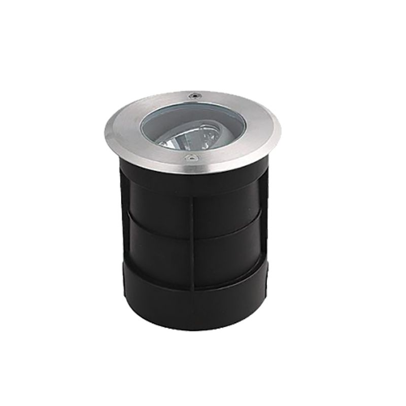 Spot Encastrable Extérieur de Sol Rond LED D130 7W Inox Zambelis E360 ...