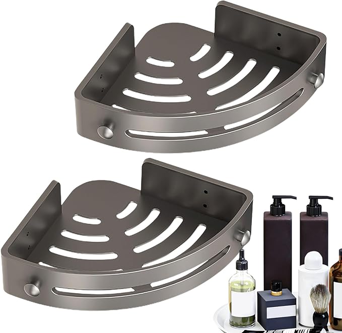 Étagère d'Angle de Douche – Support Réglable pour Shampoing, Résistant ...