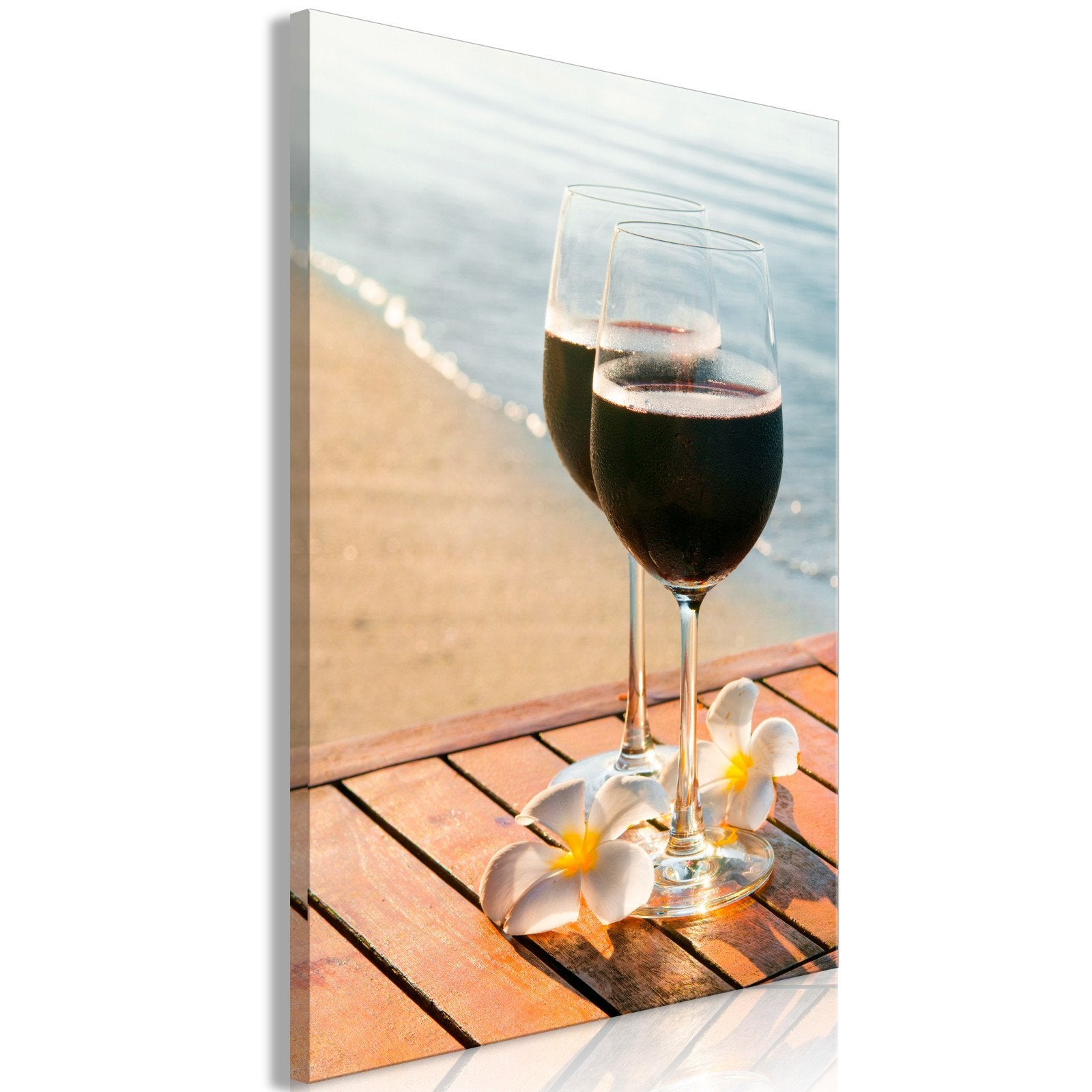 Tableau Love Refreshment Vertical - 80 x 120 cm | Leroy Merlin