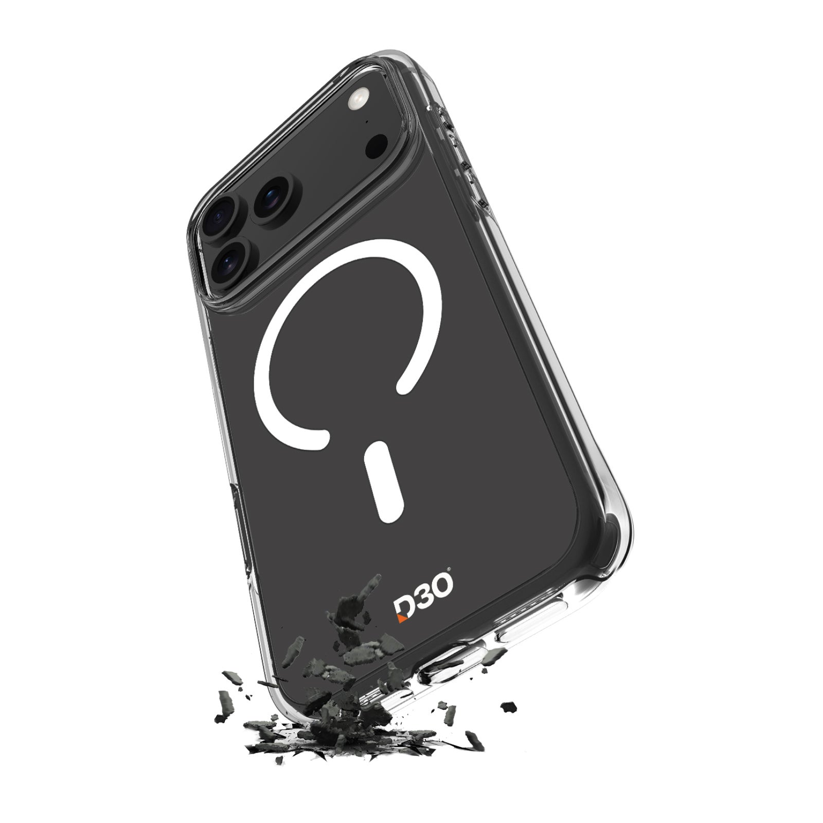 PURO Coque Impact Clear D3O® Bio pour iPhone 17 Pro Max | Leroy Merlin