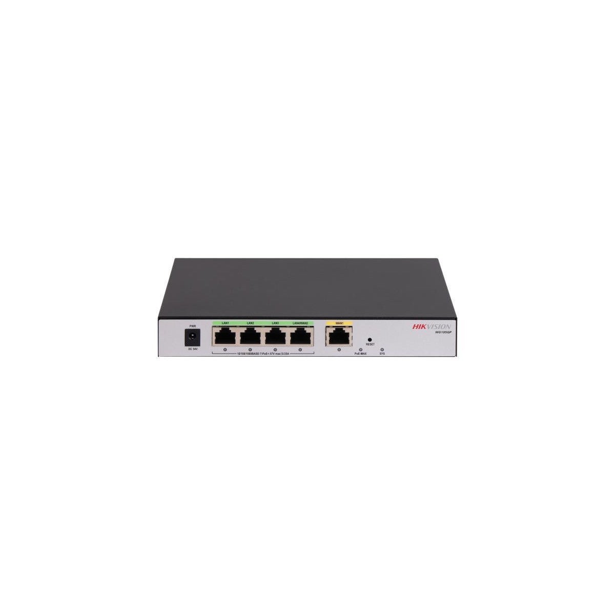 Hikvision DS-3WG105GP-SI router cablato Fast Ethernet, Gigabit Ethernet ...