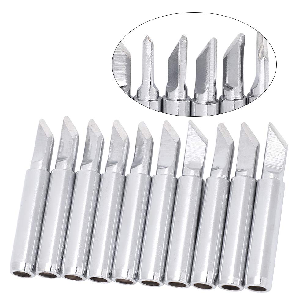 10 piezas de punta de soldador de latón con cable de calentamiento ...