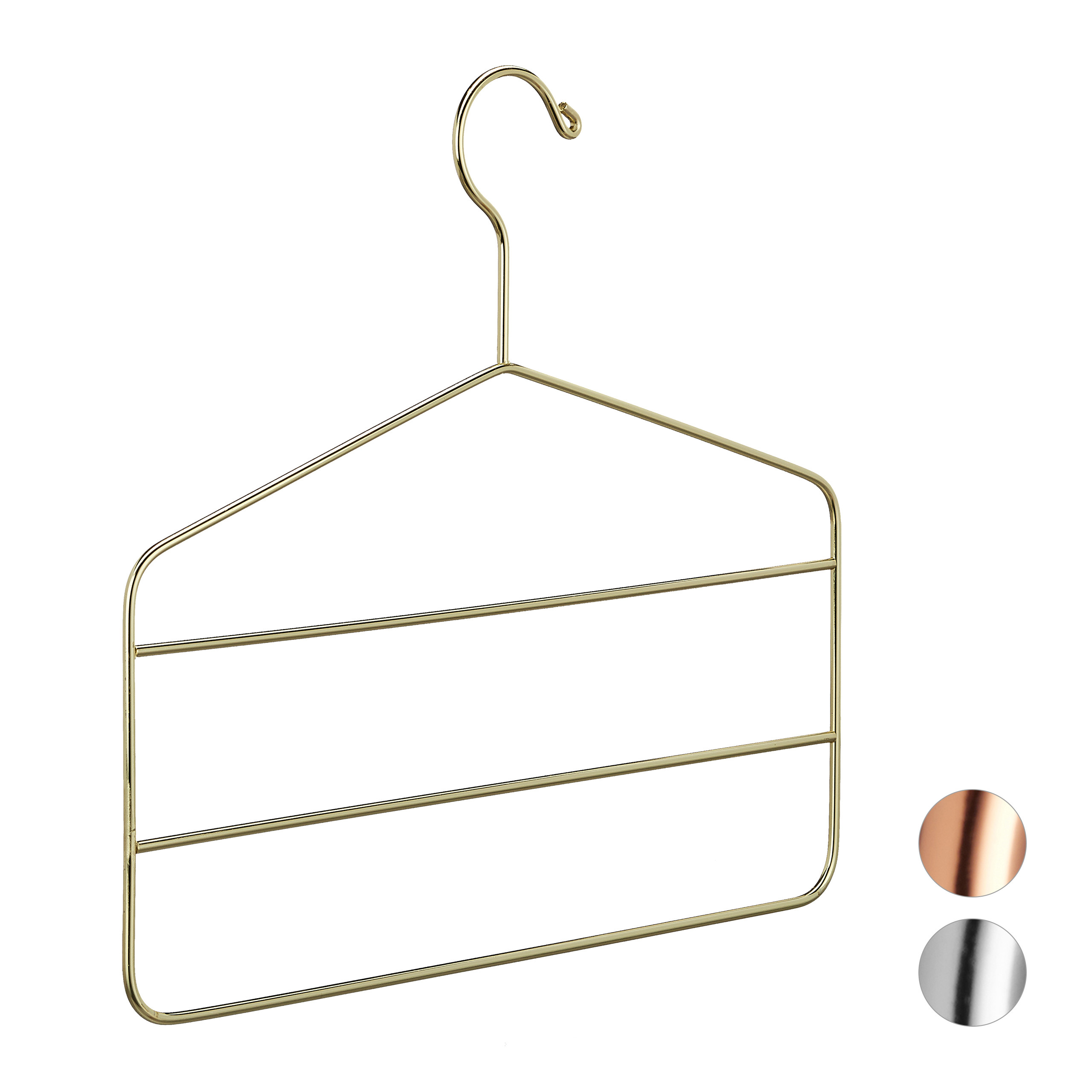 Cintre multiple, 3 barres, gain de place, cintre multifonction, robes ...