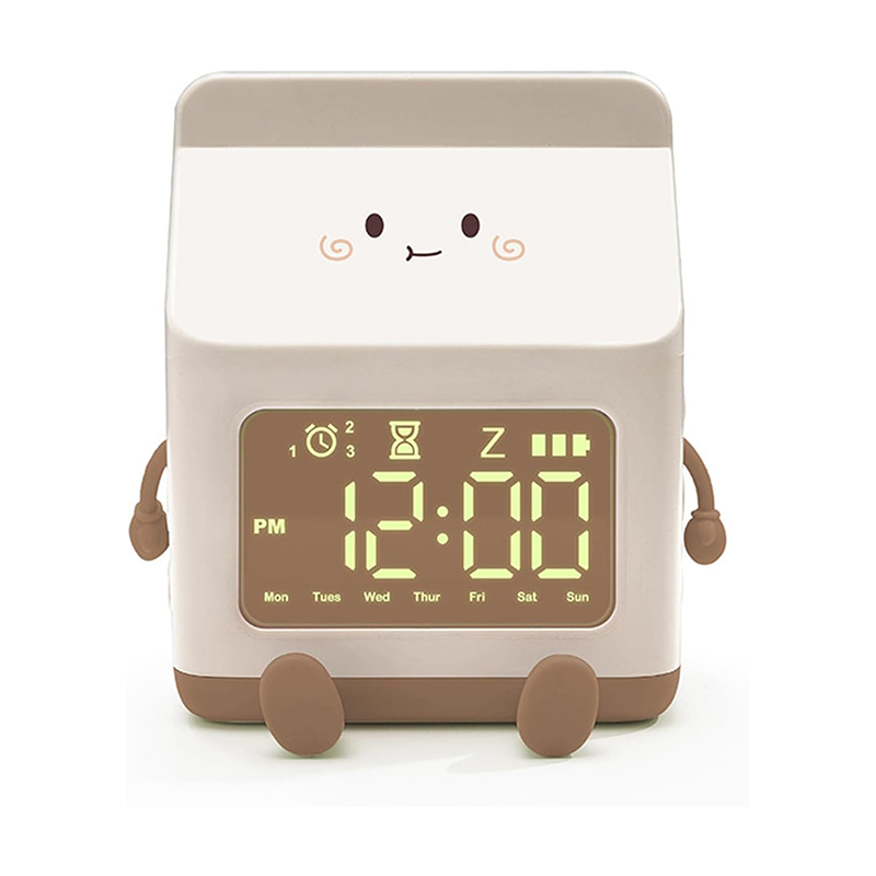 Despertador divertido con forma de cartón de leche, despertador de ...