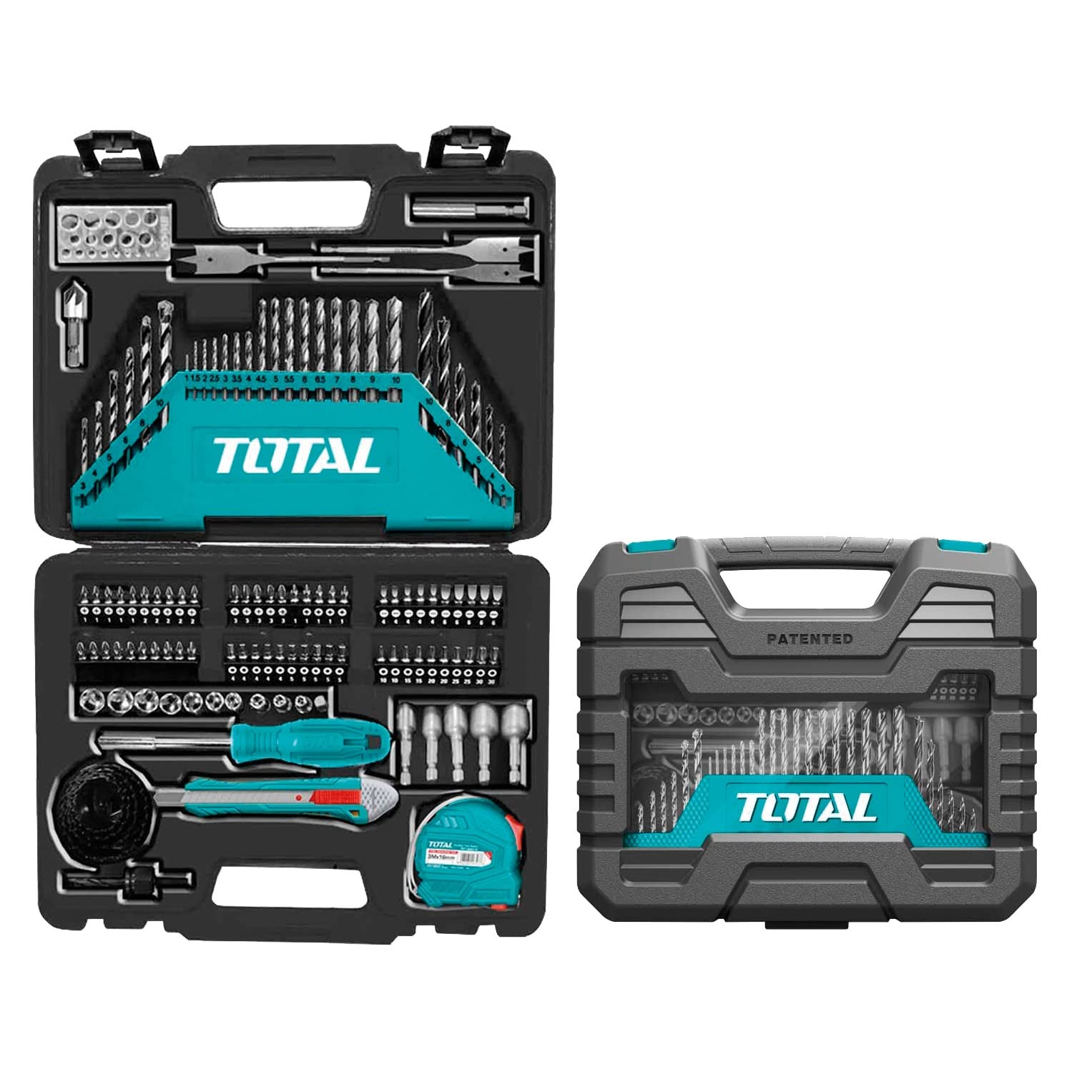 Total Tools - Maletín de Herramientas con 120 Accesorios | Brocas de ...