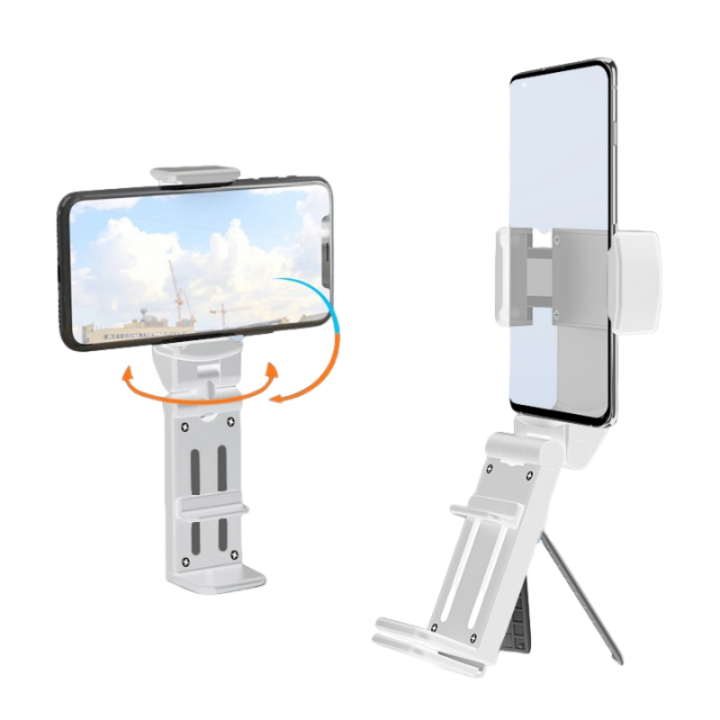 Support de téléphone à Clip pliable, support de bureau rotatif et ...