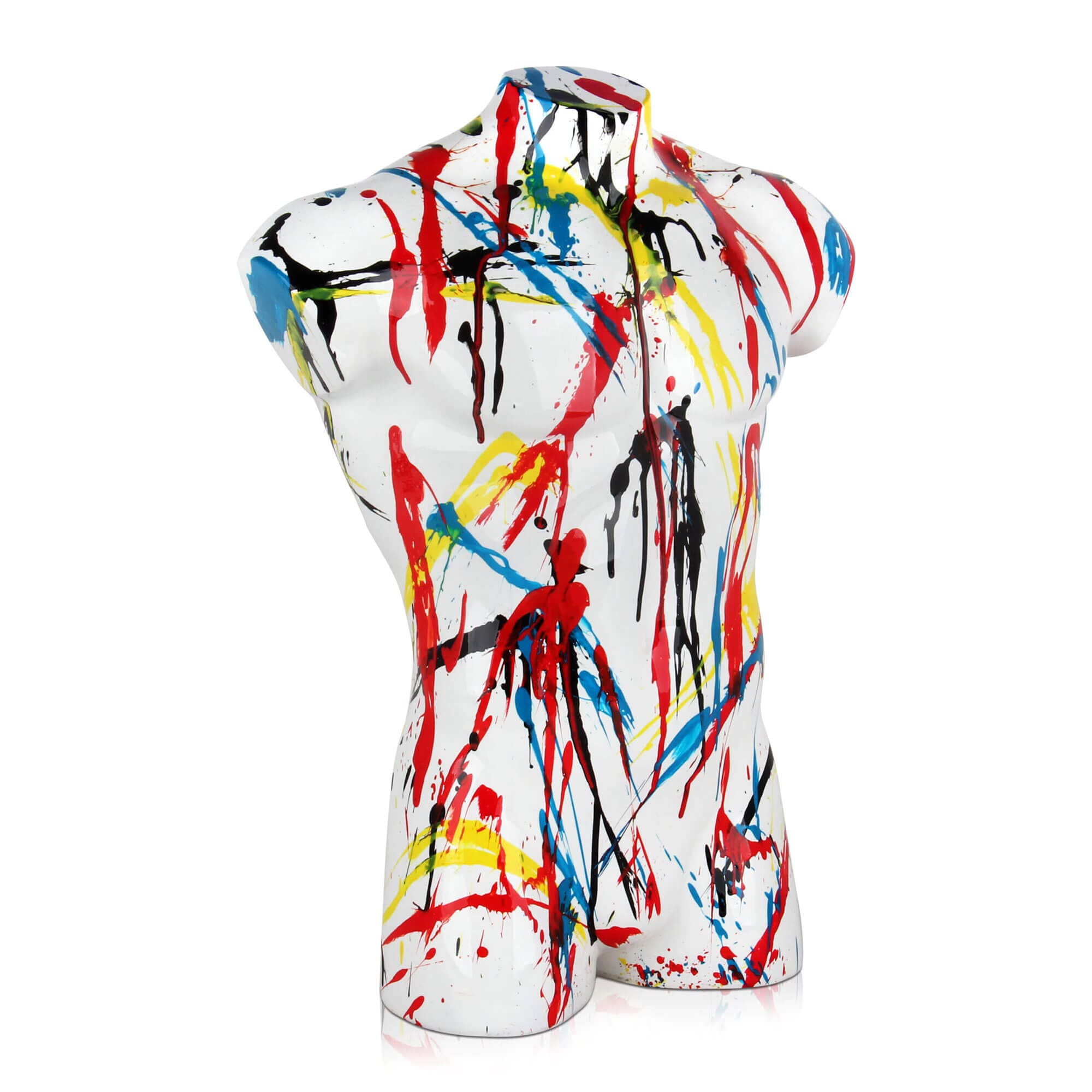 Artopweb - Escultura de resina 'Torso de Hombre Pop Art'. Escultura Pop ...