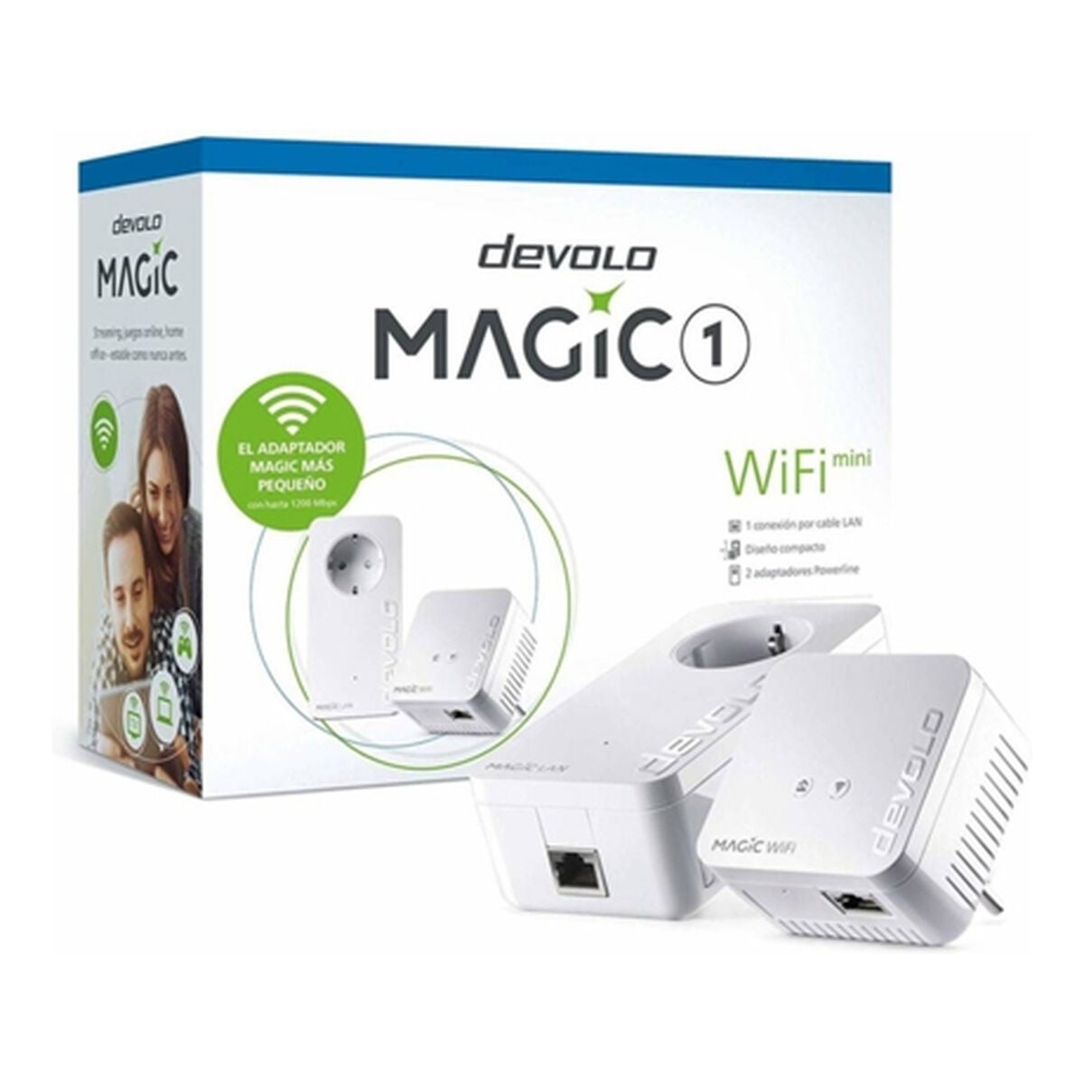Adaptateur PLC devolo MAGIC 1 WIFI MINI STARTER | Leroy Merlin