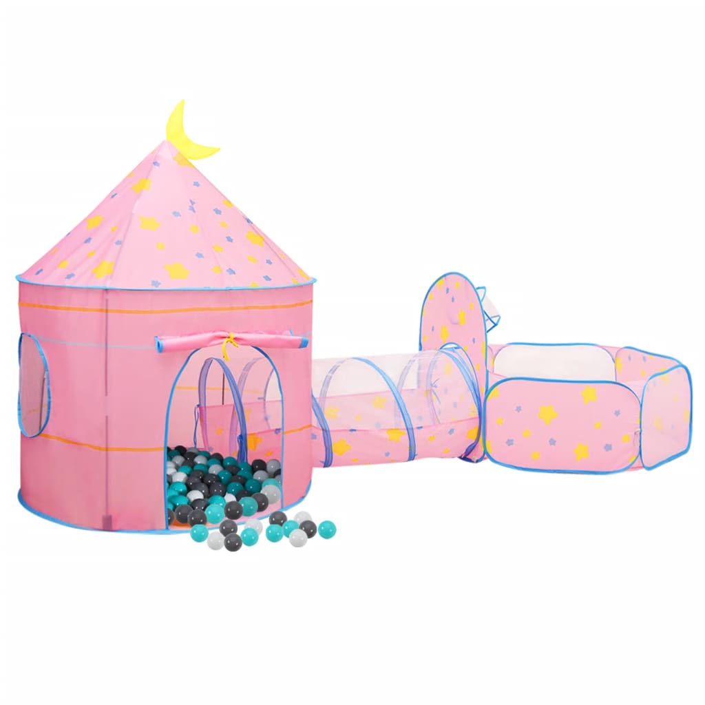 Tonnelle de jardin | Tente de jeu pour enfants avec 250 balles Rose ...