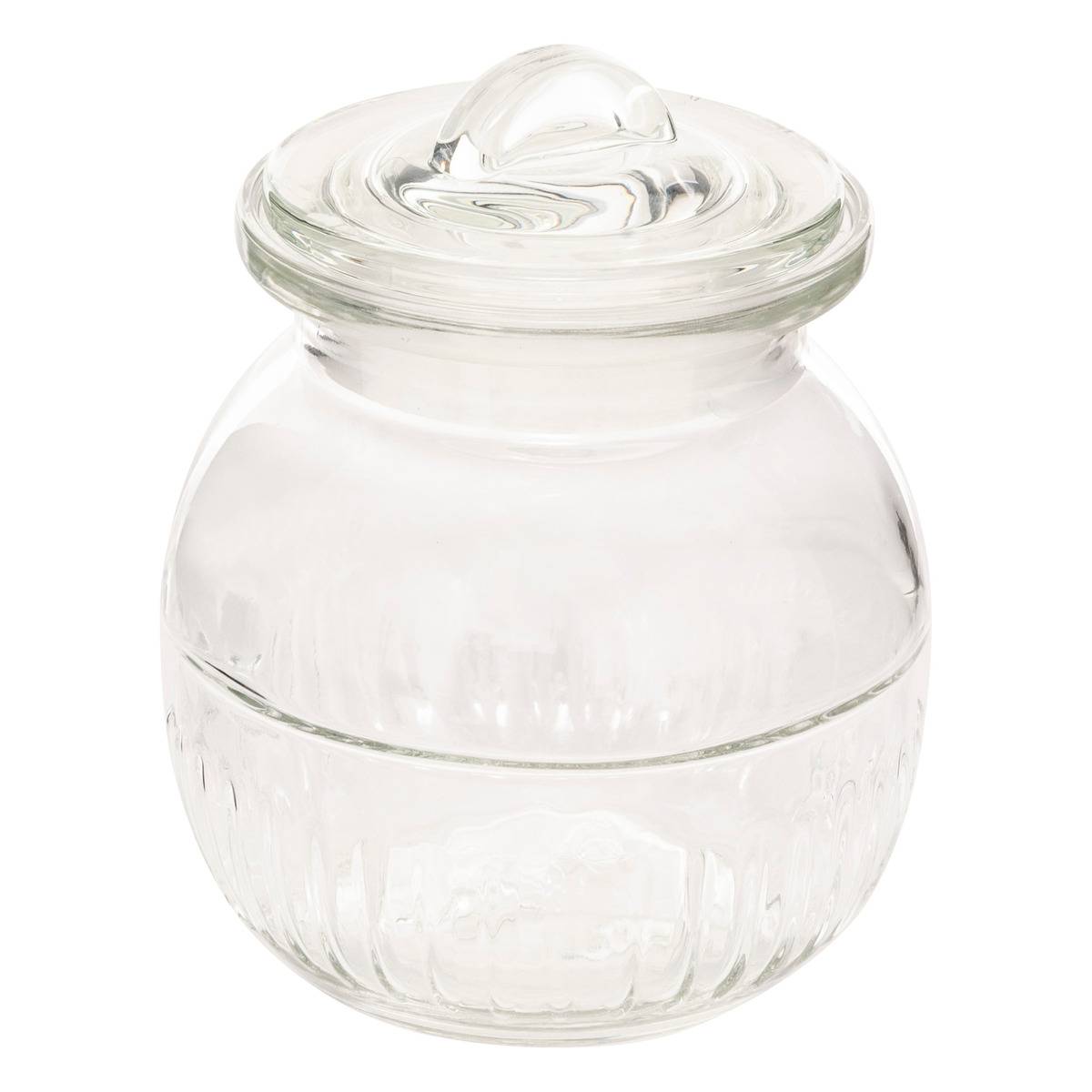 Bocal lizo 0,8l rond en verre - 5five | Leroy Merlin