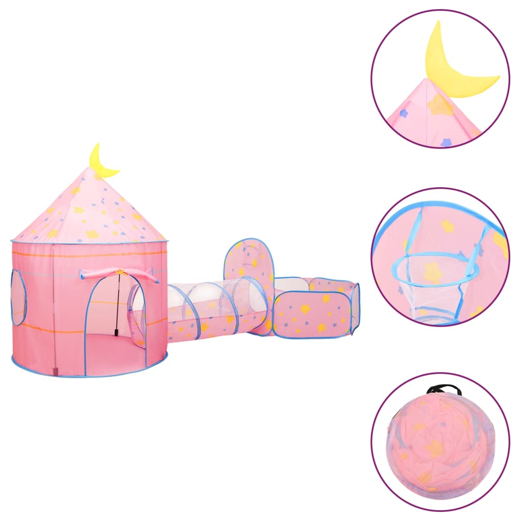 Tonnelle de jardin | Tente de jeu pour enfants Rose 301x120x128 cm ...