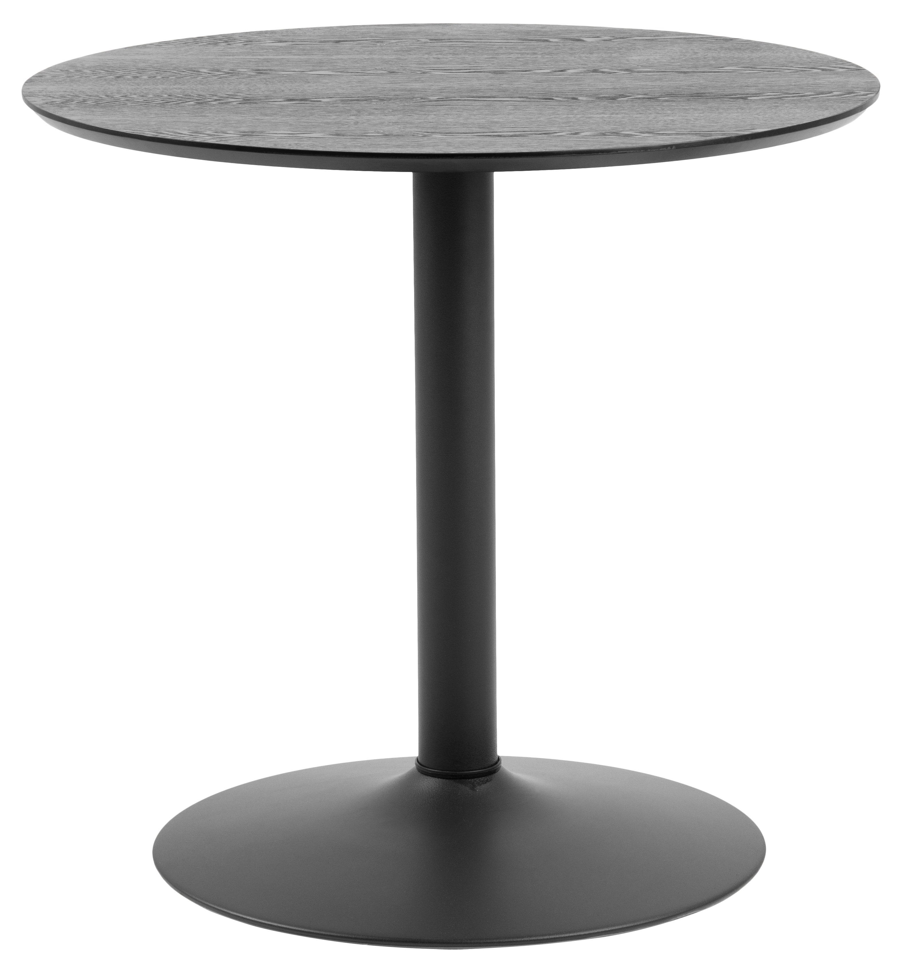Ibiz Table de bistrot ronde, noir. | Leroy Merlin