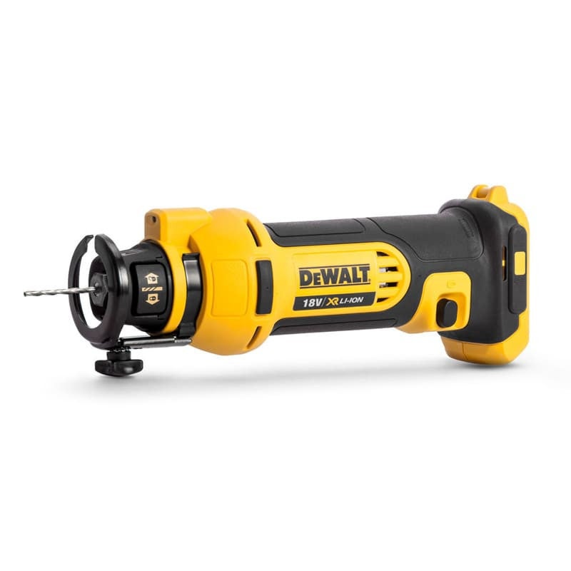 Affleureuse à placo 18V Li-ion XR Ø 6,4 mm (machine seule) - DEWALT ...