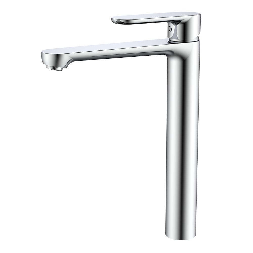 Monomando Lavabo Alto Baikal Cromo acabado cromo, con aireador Neoperl ...