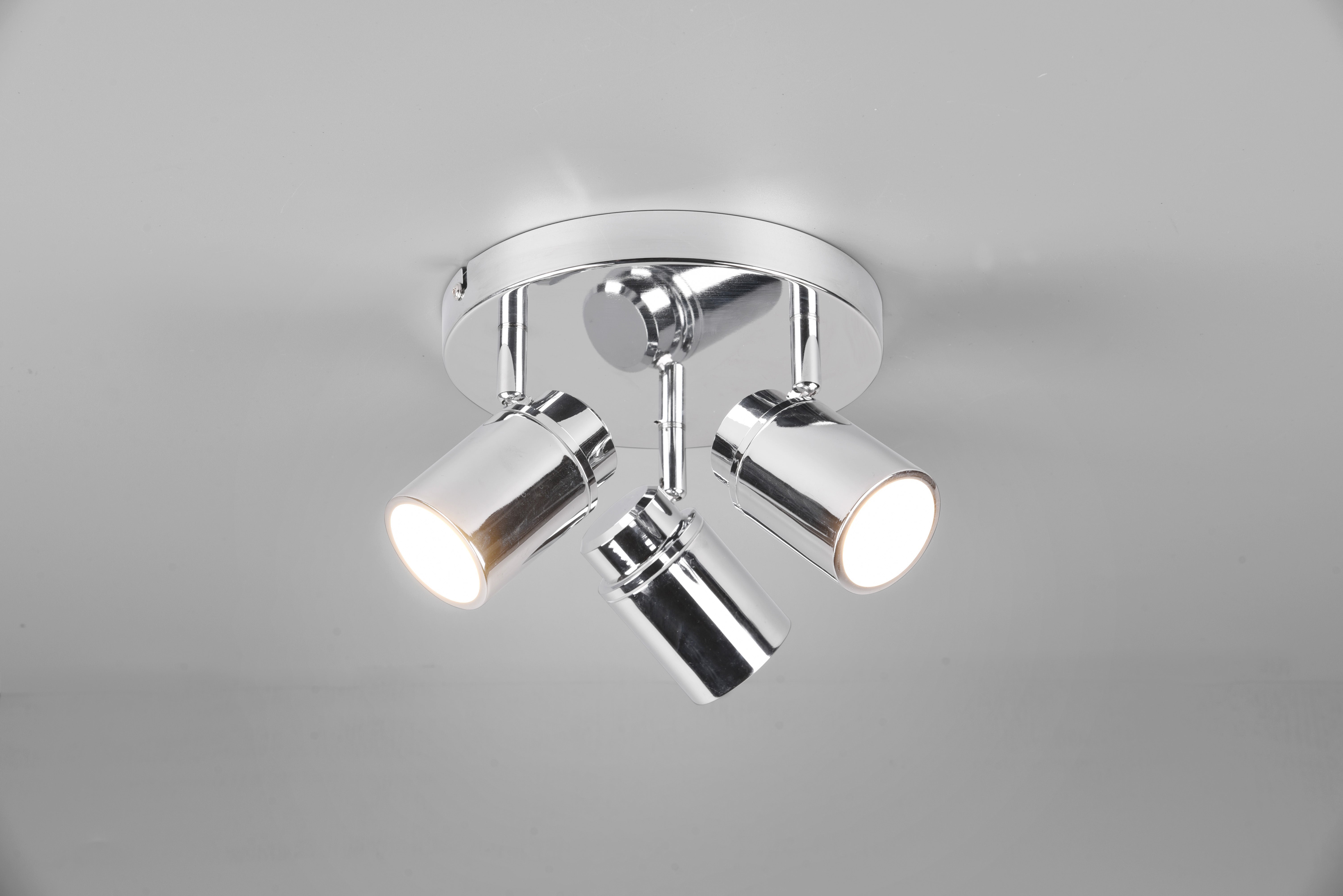 Applique 1/3/4 Spots, "Angel", Metallo, Cromo, 52x19x9cm | Leroy Merlin