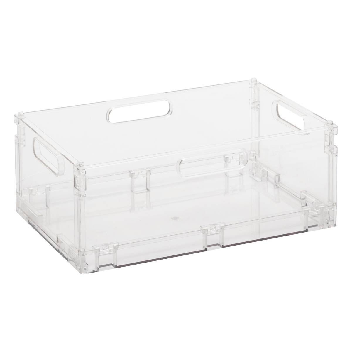 Boîte de rangement "fold n box" pliable et empilable 7,5l - 5five ...