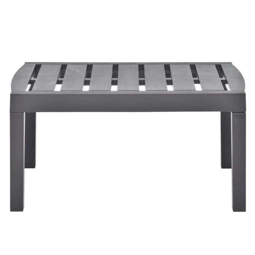 Table basse de jardin plastique marron Leeco | Leroy Merlin