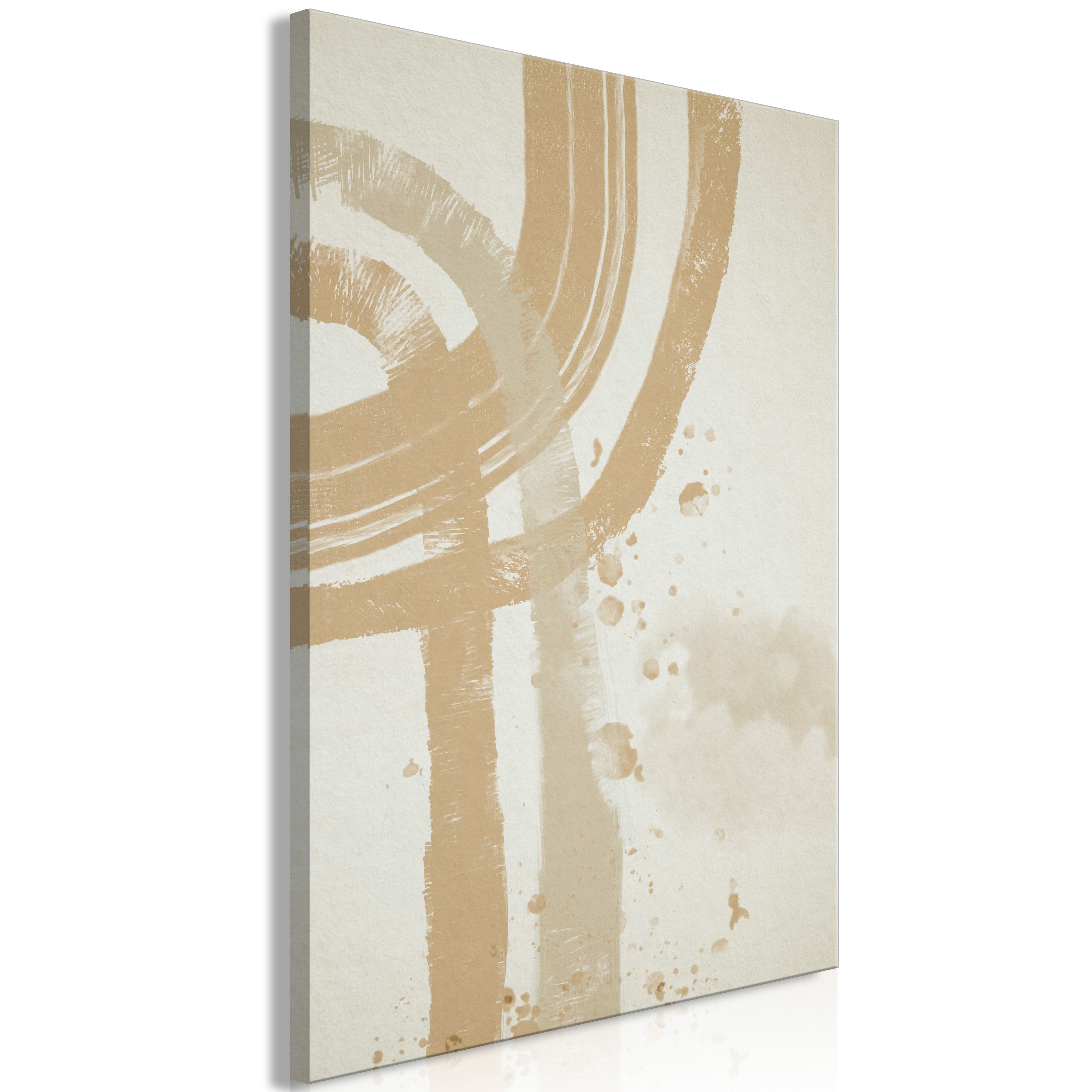Tableau - Beige Minimalism (1 Part) Vertical [40x60] | Leroy Merlin