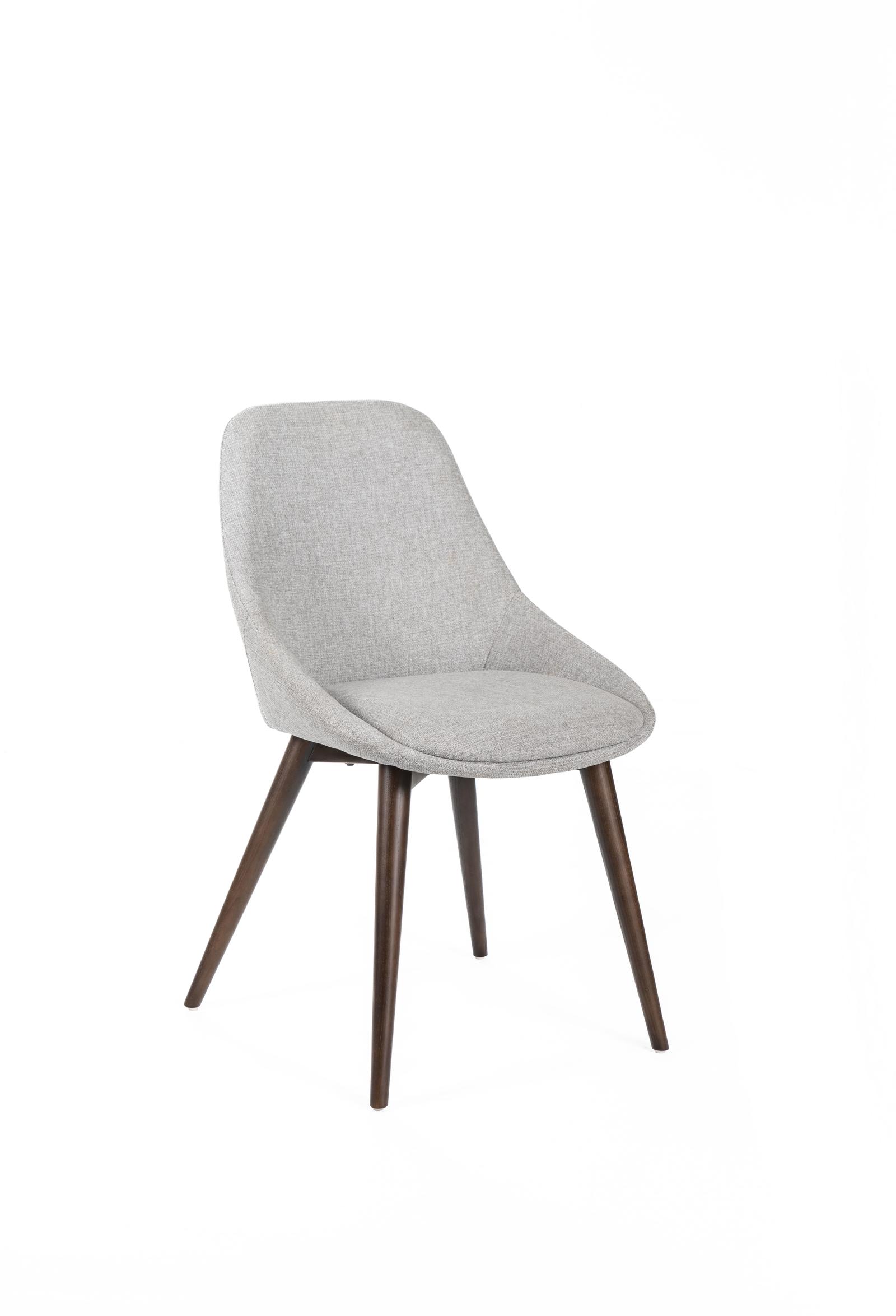 Astrid - Chaise en tissu gris 4 pcs | Leroy Merlin