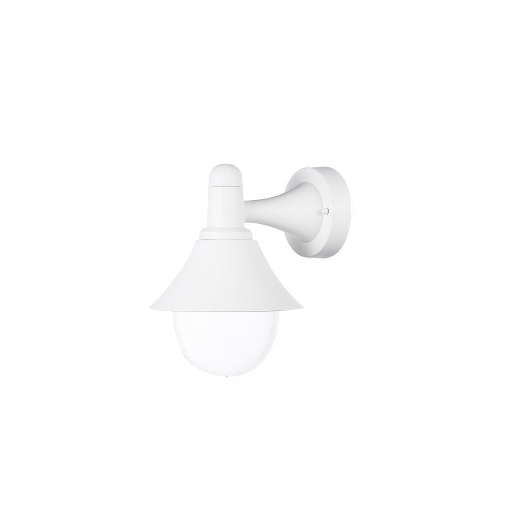Aplique Para Jardin Mentol Blanco Ip44, | Leroy Merlin