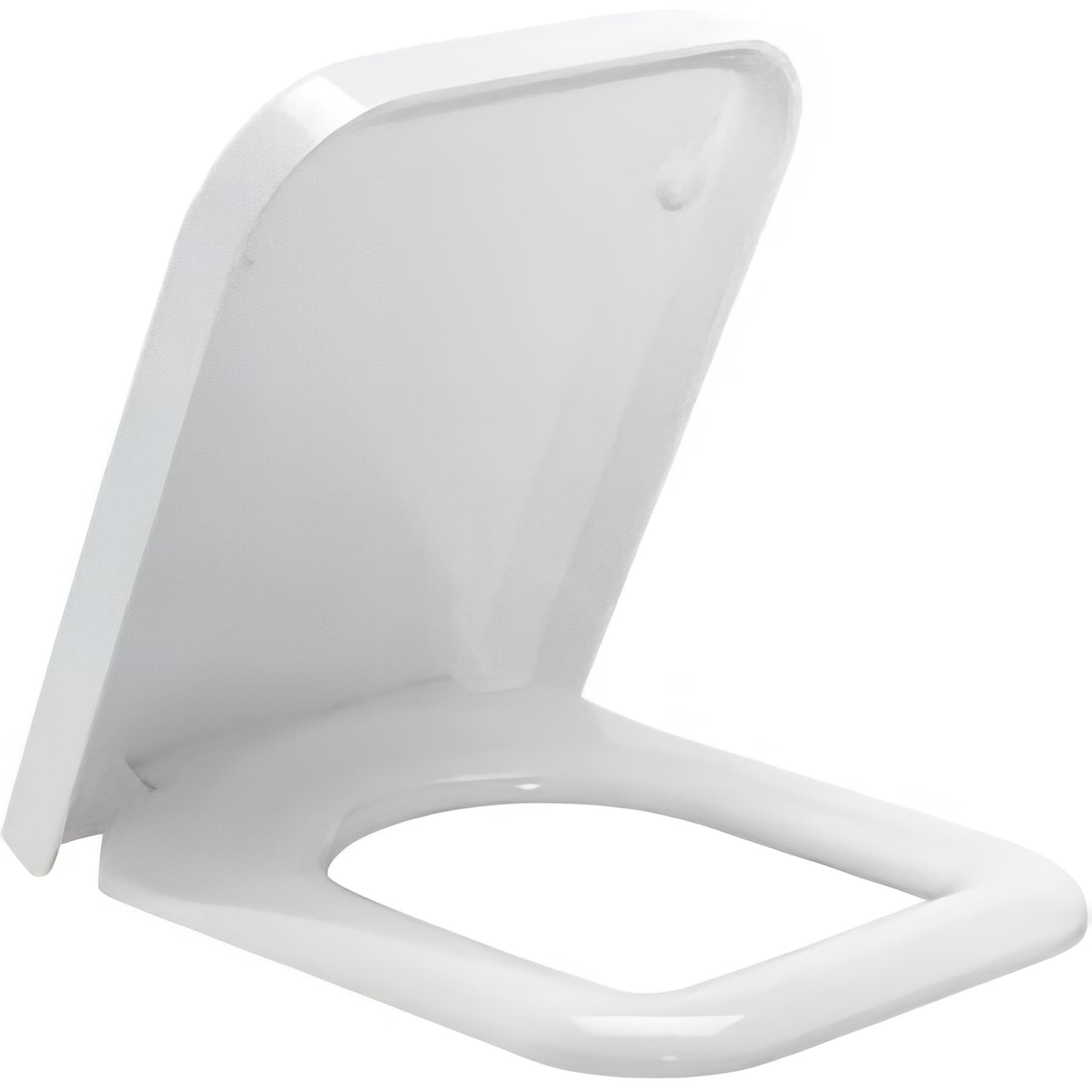 Sedile WC cromato Advance in colore bianco | Leroy Merlin