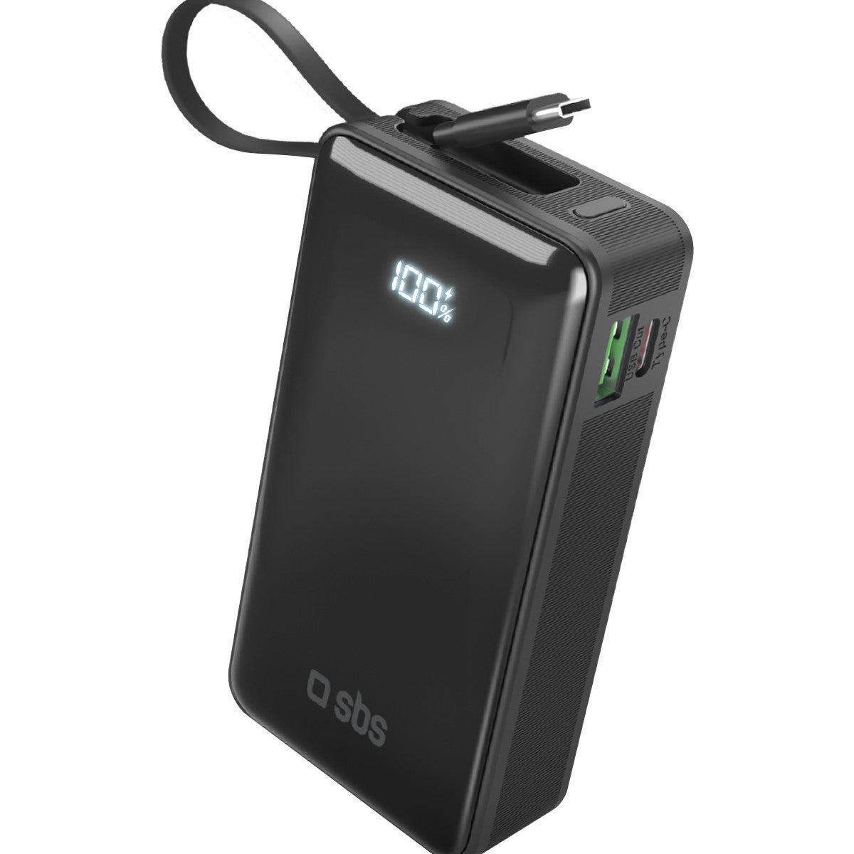 SBS TTBB10000LCDTCPD20K batería externa Ión de litio 10000 mAh Negro ...