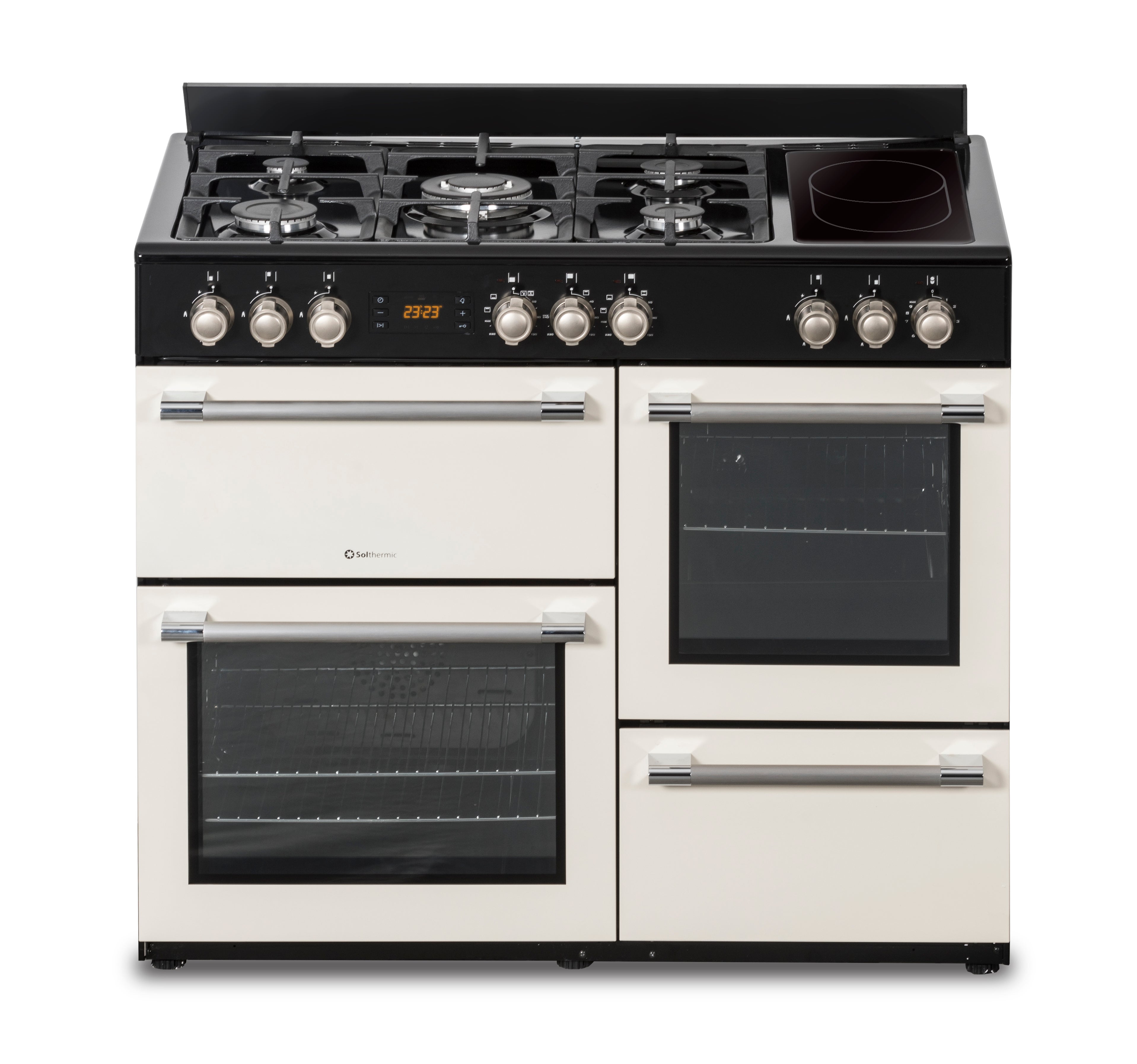 SOLTHERMIC COCINA GAS + VTC CREMA RANGE COOKER 100 BRAND PROFESIONAL 3 ...